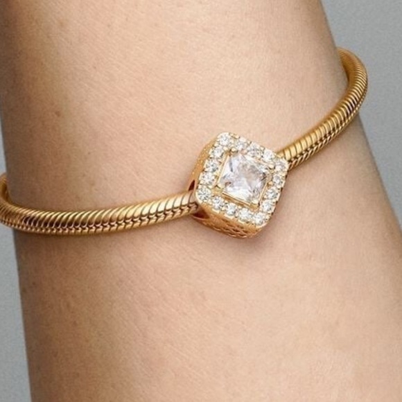 Pandora | Jewelry | Authentic Pandora Retired Solid 4k Yellow Gold ...